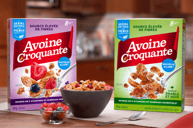 Céréales à l'avoine croustillantes | Céréales croquantes à grains entiers