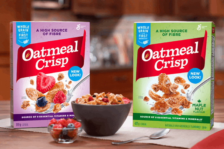 Oatmeal Crisp Cereal | Crunchy Wholegrain Cereal