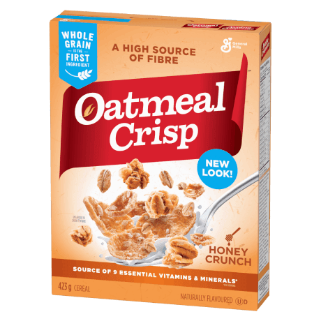 Oatmeal Crisp Cereal | Crunchy Wholegrain Cereal
